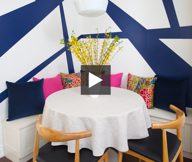 House & Home - DIY Graphic Wall