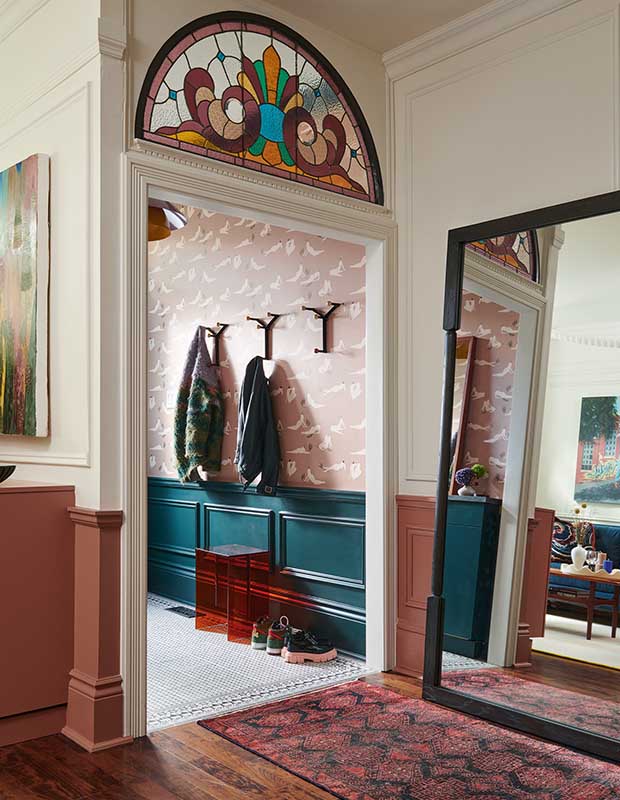House & Home - Spring Decorating: How To Use Wallpaper, Paint and Fabric