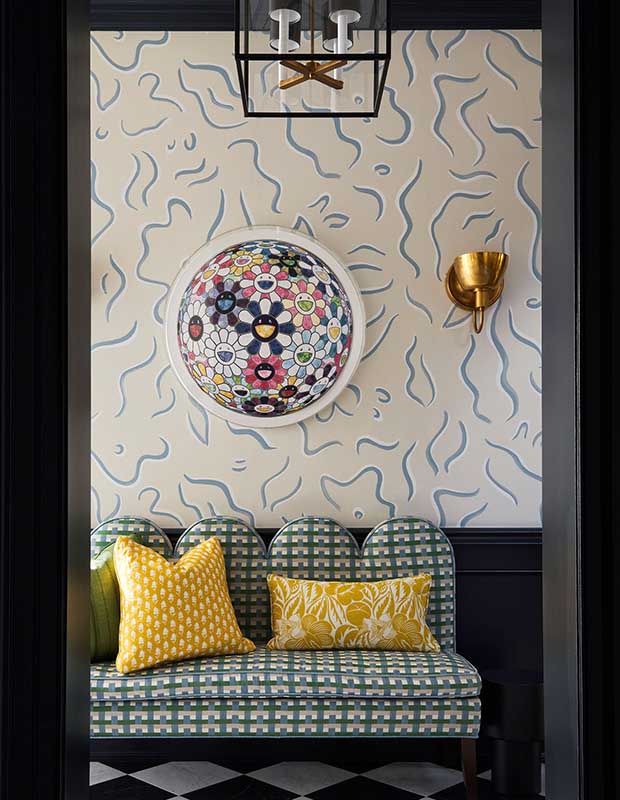 House & Home - Spring Decorating: How To Use Wallpaper, Paint and Fabric
